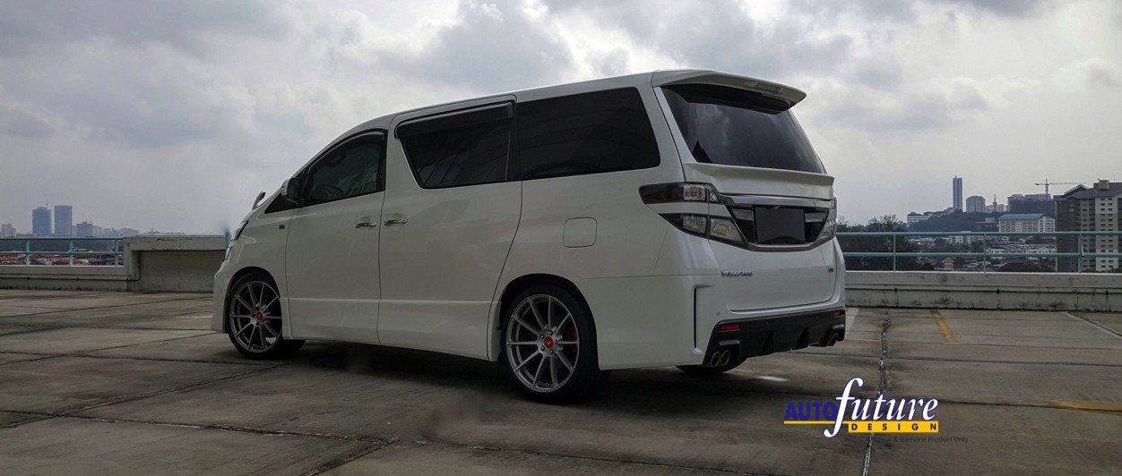 Toyota Vellfire GS Equipped With Vorsteiner V-FF 102’s | Autofuture ...