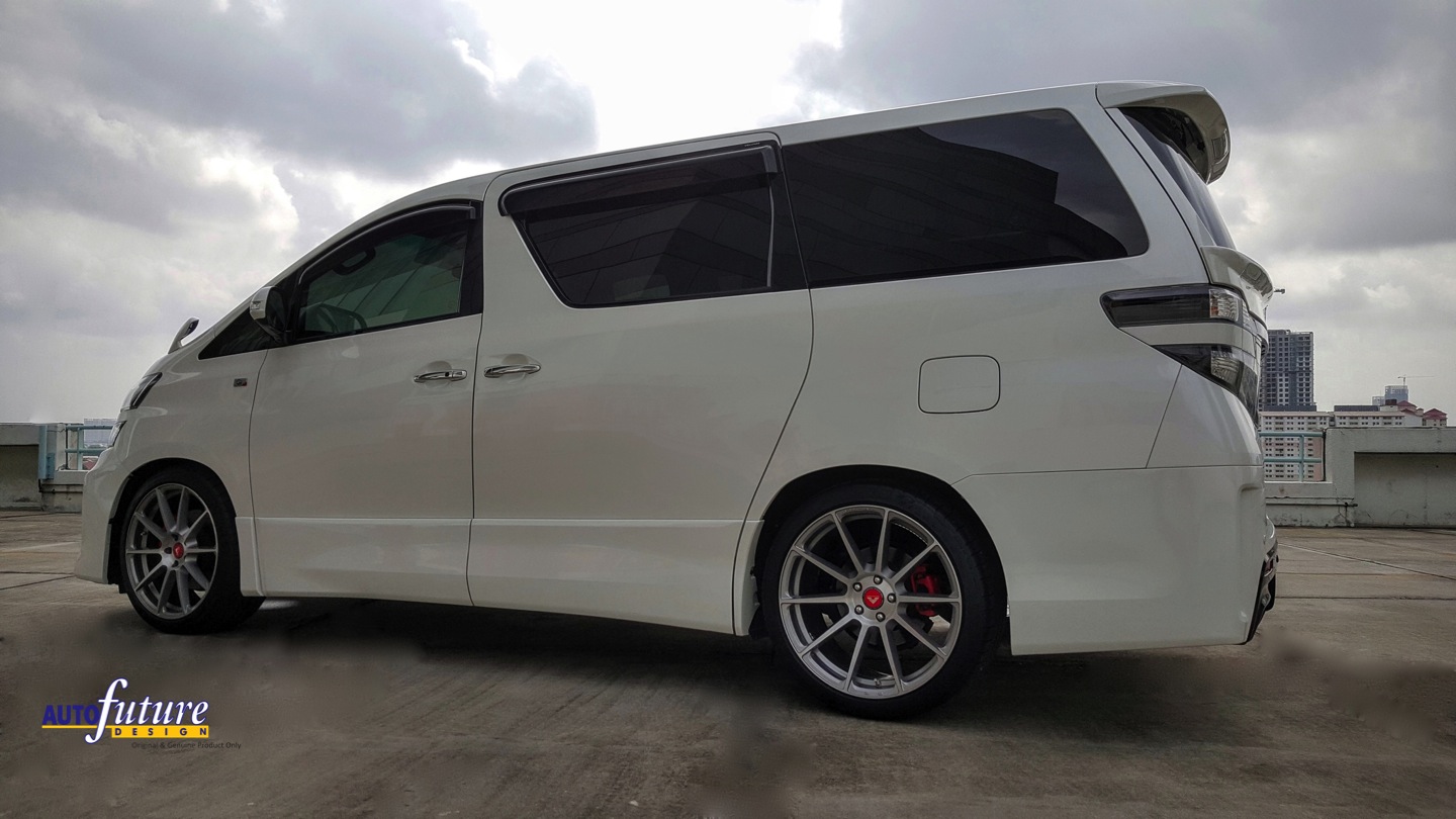 Toyota Vellfire GS Equipped With Vorsteiner V-FF 102’s | Autofuture ...