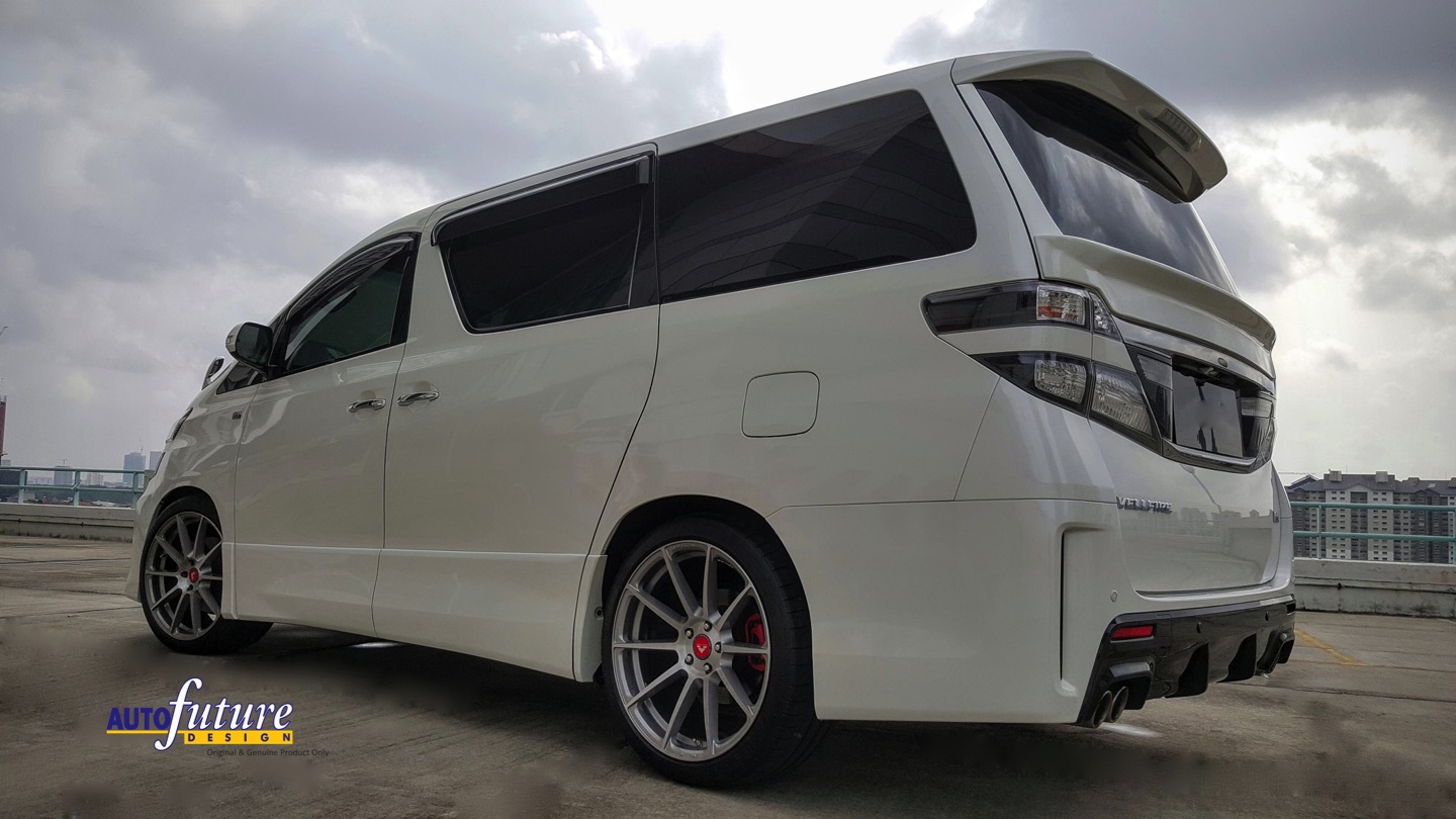 Toyota Vellfire GS Equipped With Vorsteiner V-FF 102’s | Autofuture ...