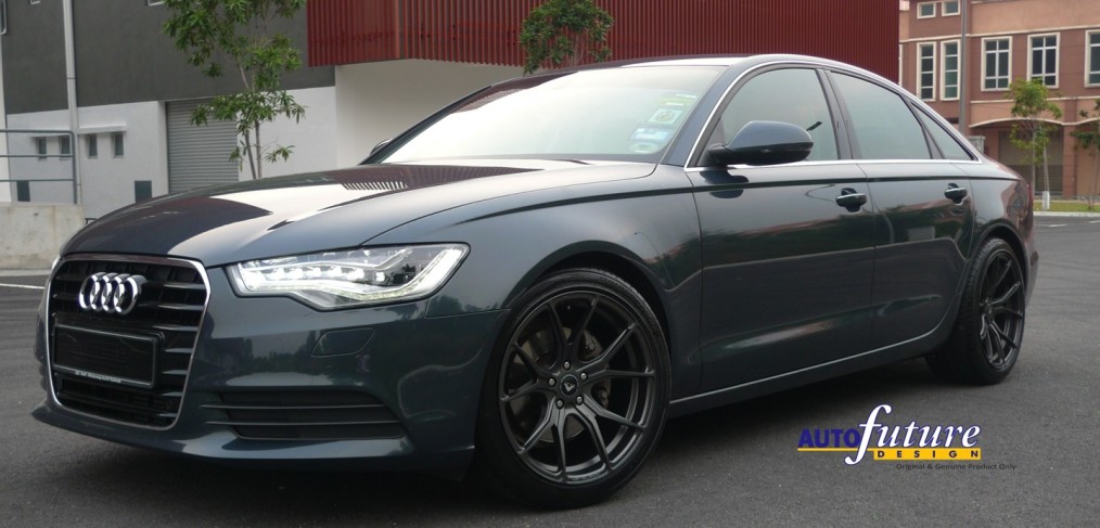 Audi A6 Hybrid Equipped With Vorsteiner V-FF 103’s | Autofuture Design ...