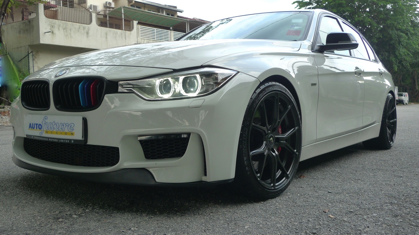 The Next Level: Modded Up BMW F30 Running on Vorsteiner V-FF 103 Wheels ...