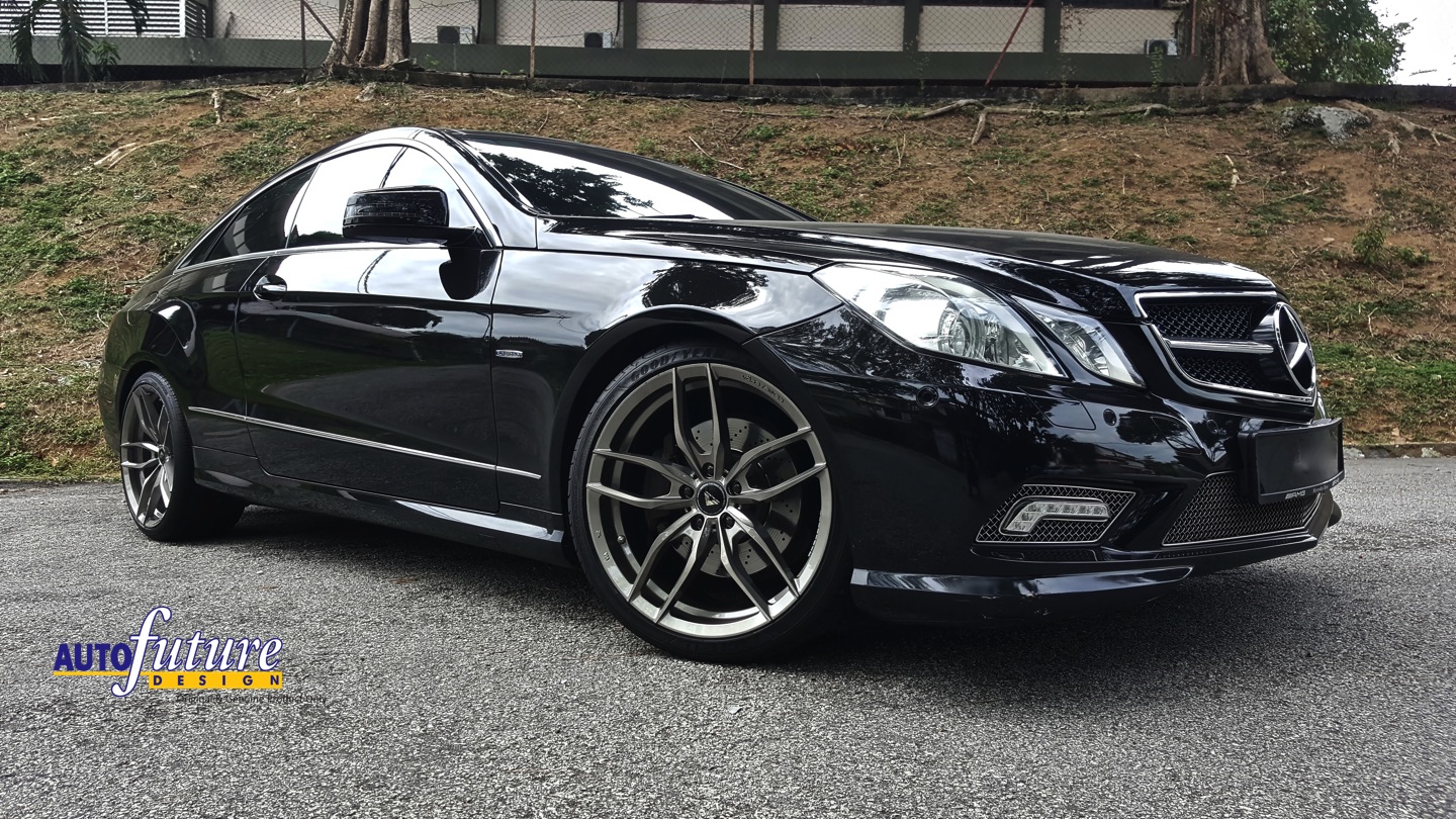 Sleek & Sporty: Mercedes-Benz E-Class Coupe W207 Equipped With ...