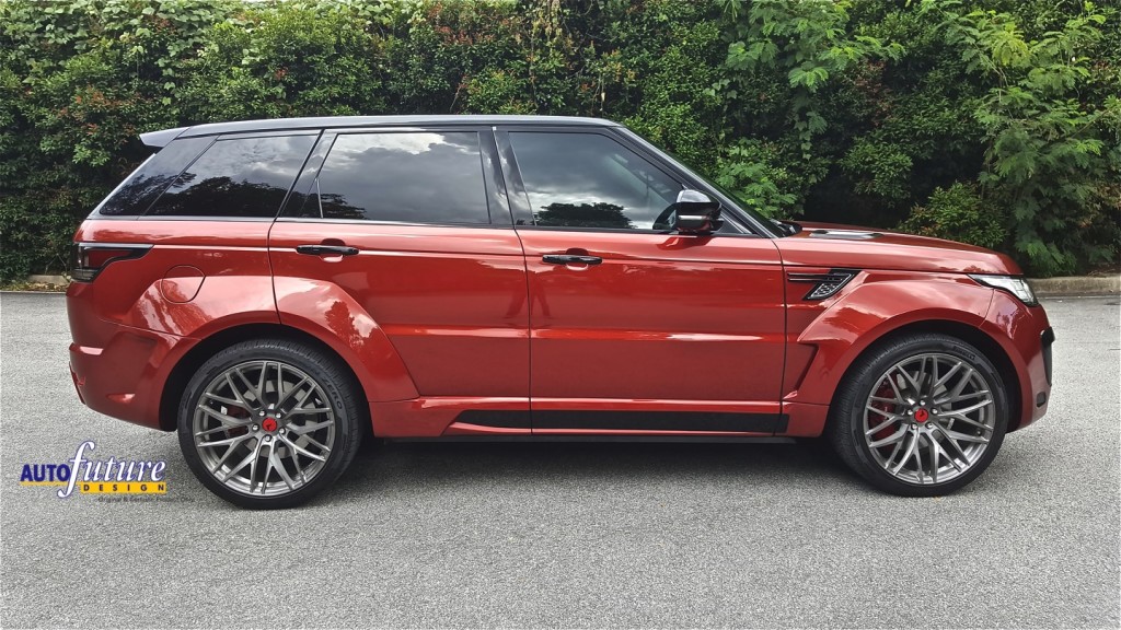 Beyond Aesthetics: Hamann Range Rover Makeover Featuring Vorsteiner V ...