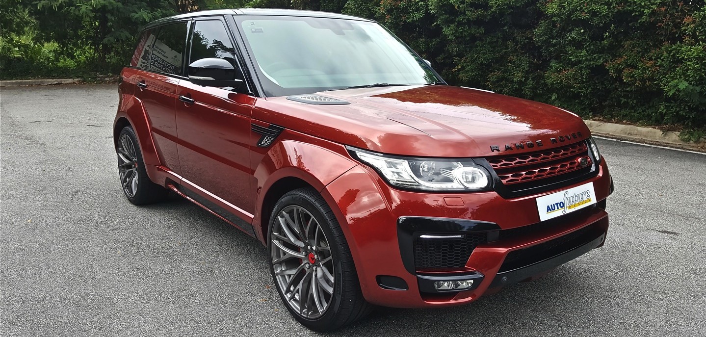 Beyond Aesthetics: Hamann Range Rover Makeover Featuring Vorsteiner V ...