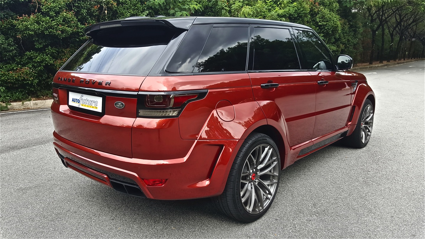 Beyond Aesthetics: Hamann Range Rover Makeover Featuring Vorsteiner V ...