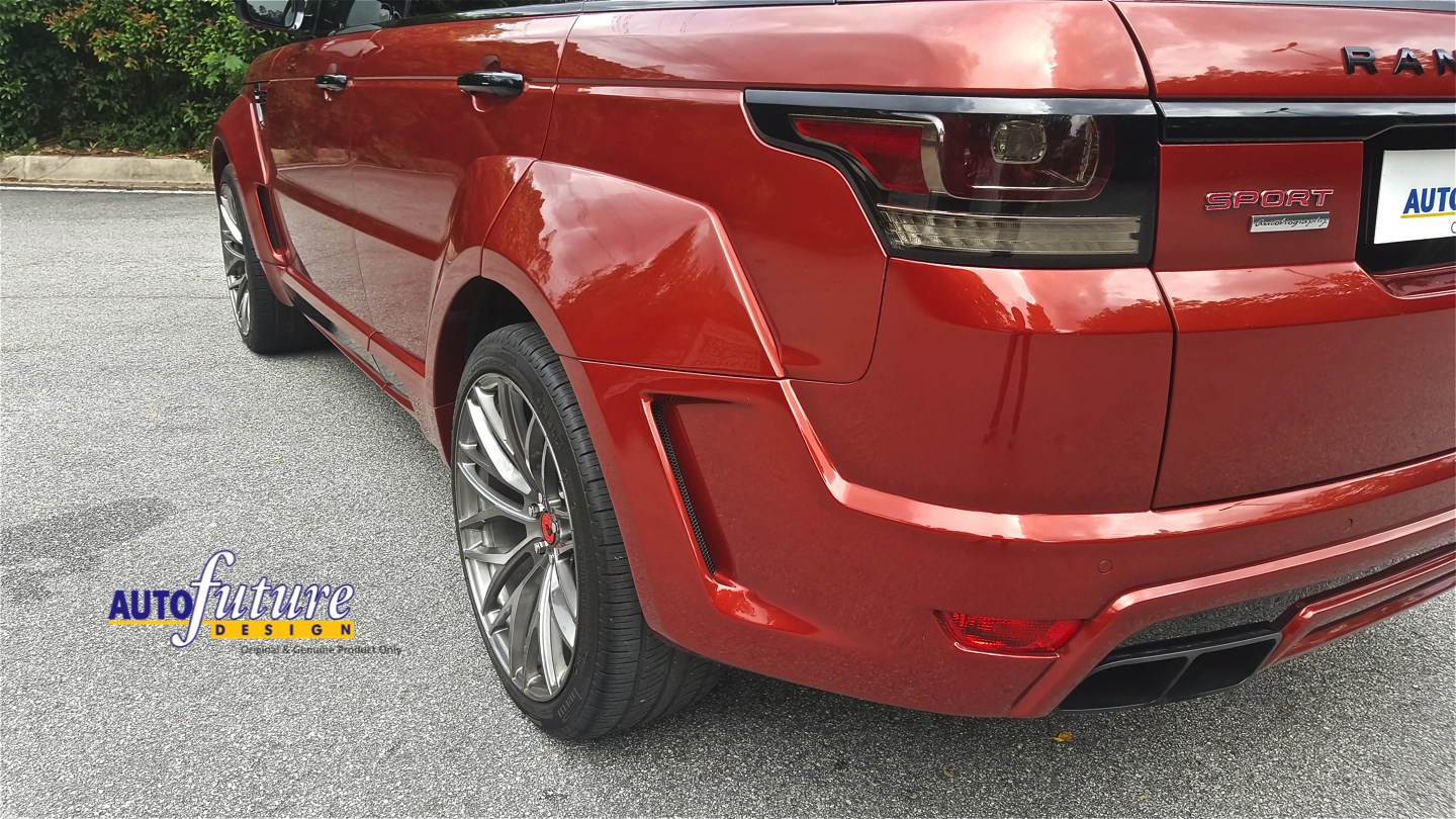 Beyond Aesthetics: Hamann Range Rover Makeover Featuring Vorsteiner V ...