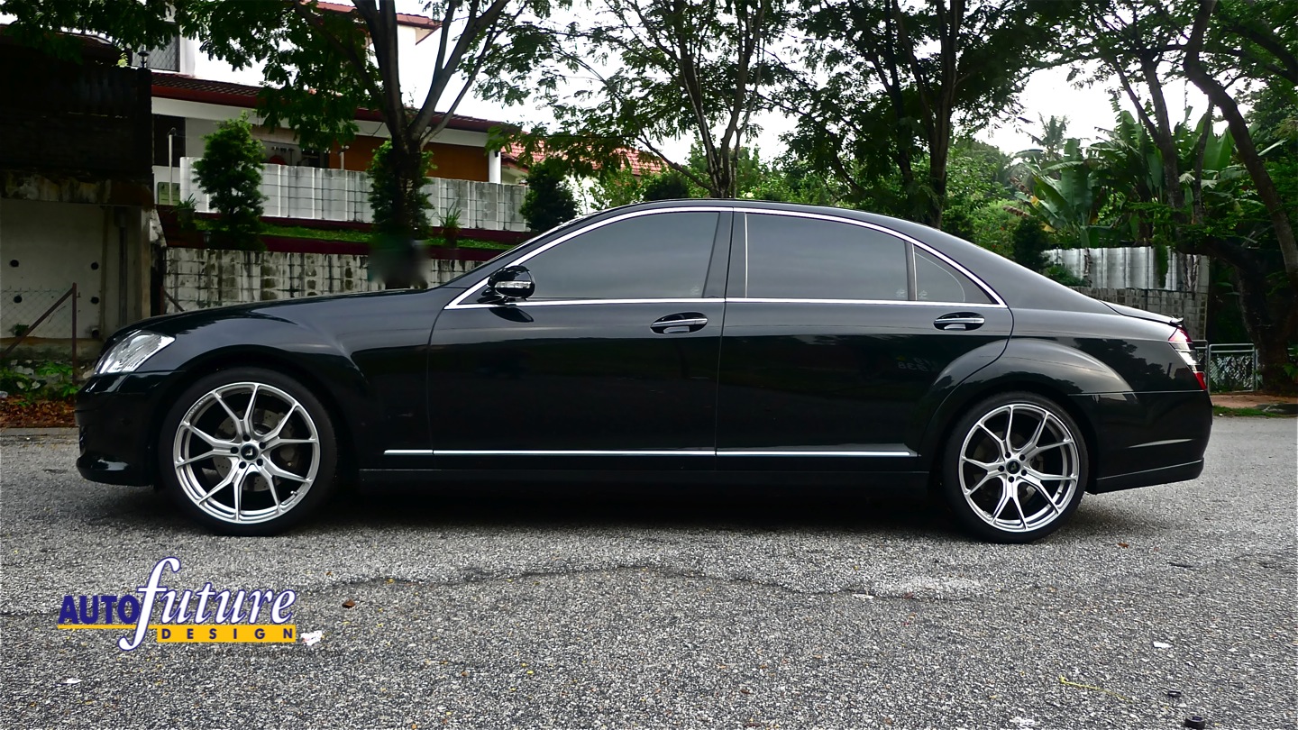 Brabus S-Class Equipped With Vorsteiner V-FF 103 Wheels! | Autofuture ...