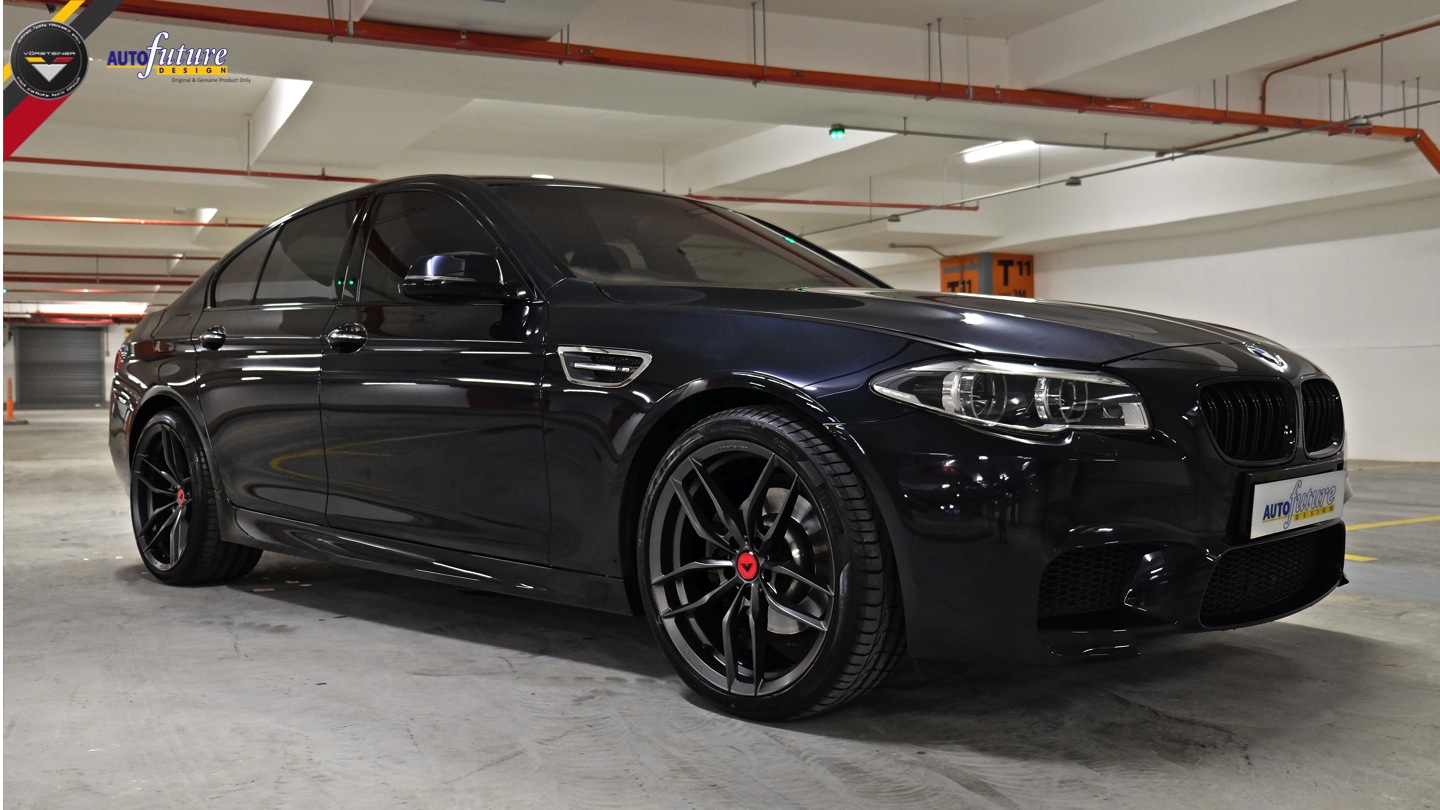 Carbon Couples: Carbon Black BMW F10 5-Series Equipped With Carbon ...