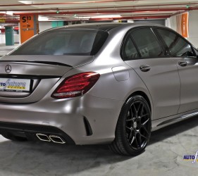 Mercedes-Benz W205 C-Class Running HRE Performance FlowForm FF01 Wheels ...