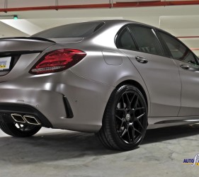Mercedes-Benz W205 C-Class Running HRE Performance FlowForm FF01 Wheels ...