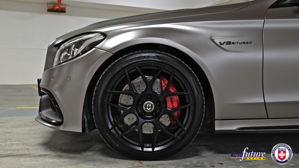 Mercedes-Benz W205 C-Class Running HRE Performance FlowForm FF01 Wheels ...