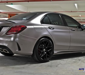 Mercedes-Benz W205 C-Class Running HRE Performance FlowForm FF01 Wheels ...
