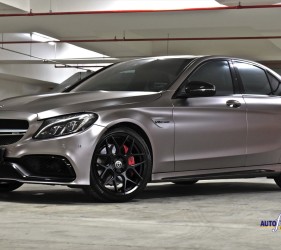 Mercedes-Benz W205 C-Class Running HRE Performance FlowForm FF01 Wheels ...