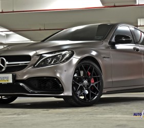 Mercedes-Benz W205 C-Class Running HRE Performance FlowForm FF01 Wheels ...