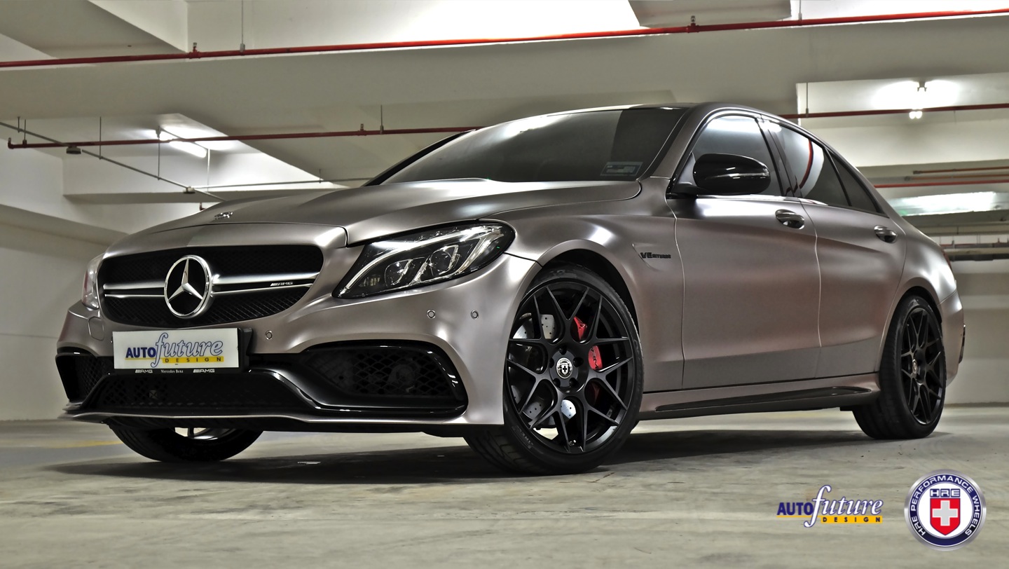 Mercedes-Benz W205 C-Class Running HRE Performance FlowForm FF01 Wheels ...