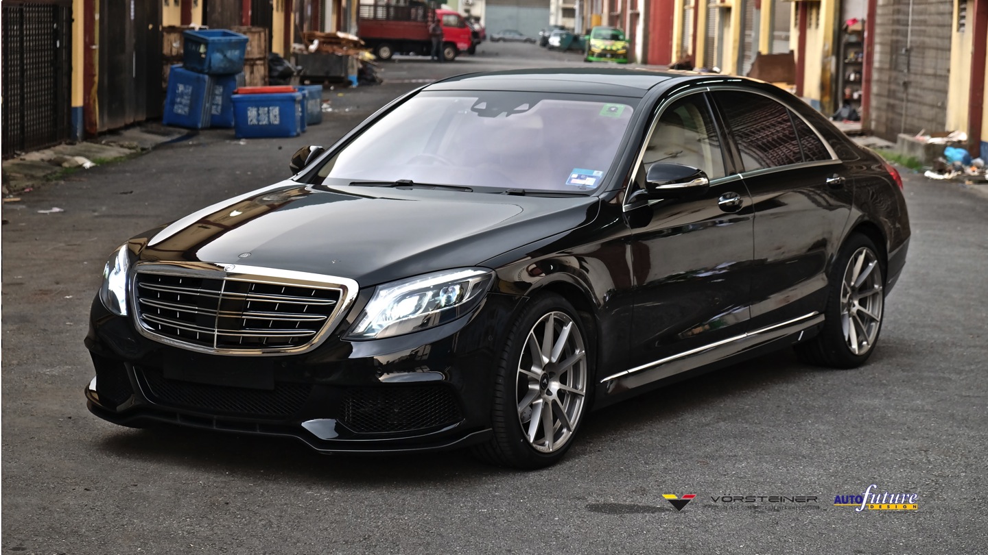 Mercedes-Benz W222 S-Class Equipped with Vorsteiner’s V-FF 102 Wheels ...