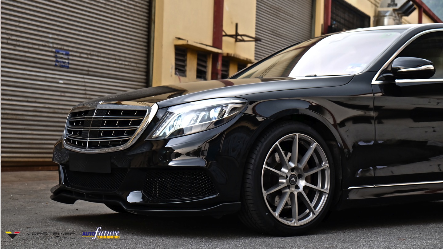 Mercedes-Benz W222 S-Class Equipped with Vorsteiner’s V-FF 102 Wheels ...