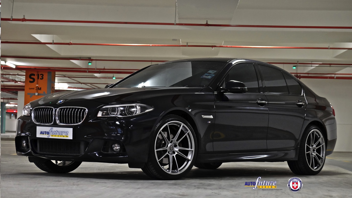 BMW F10 Running On A Set Of HRE Performance FlowForm FF04 Wheels ...