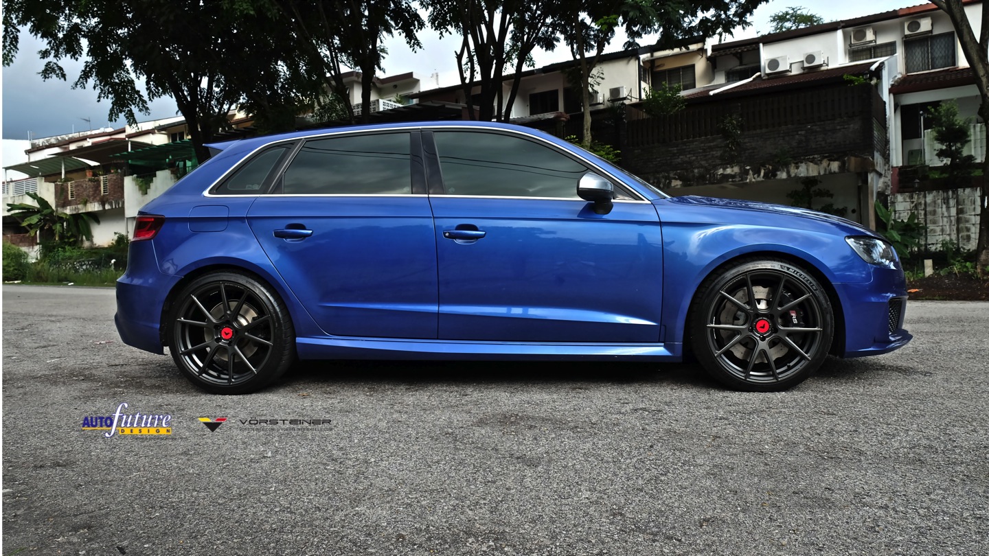 Hot Hatchery: Audi RS3 Equipped With Vorsteiner V-FF 106 Alloys ...