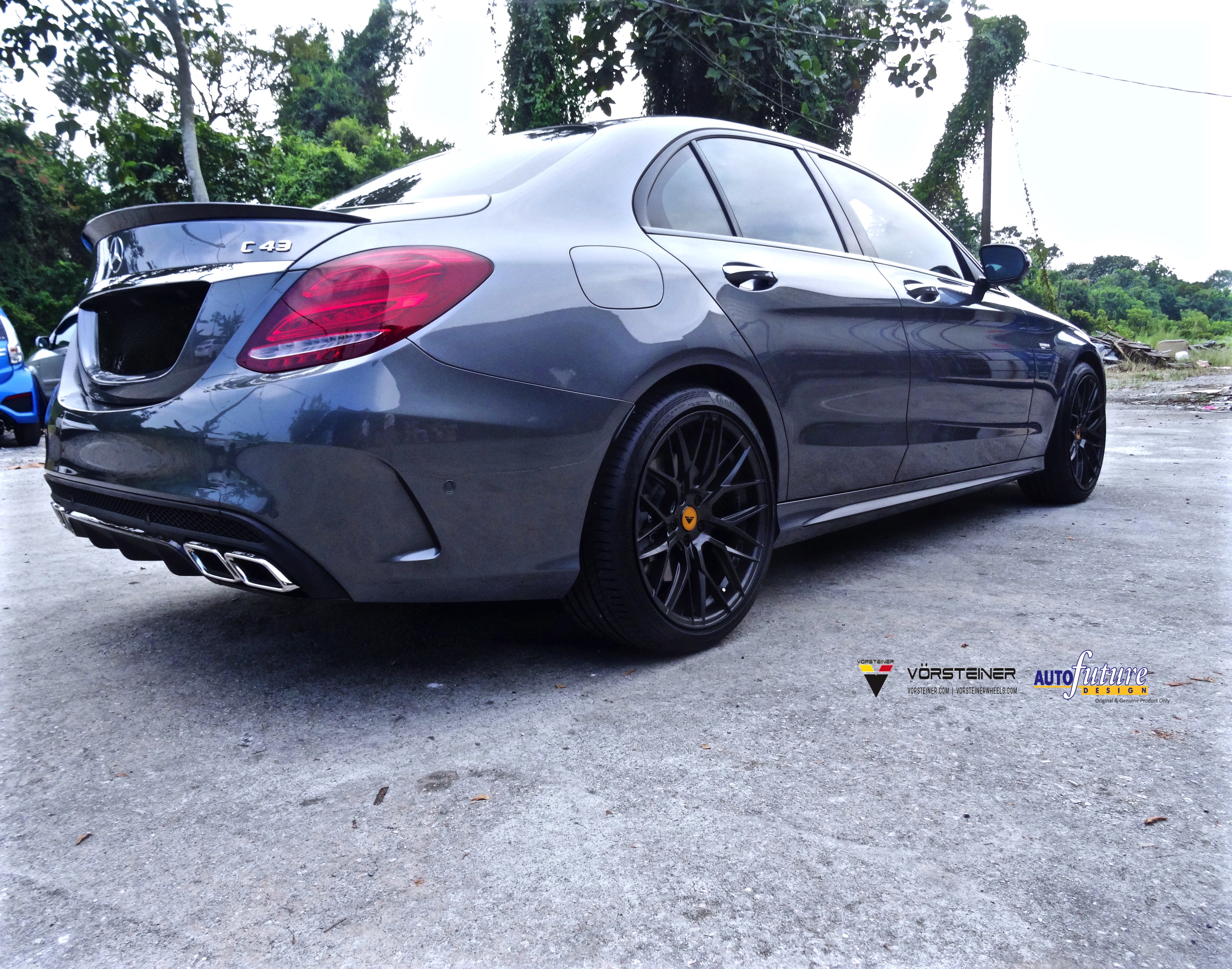 All-New and Made Even Better: Mercedes-AMG C43 Equipped Rolling On ...