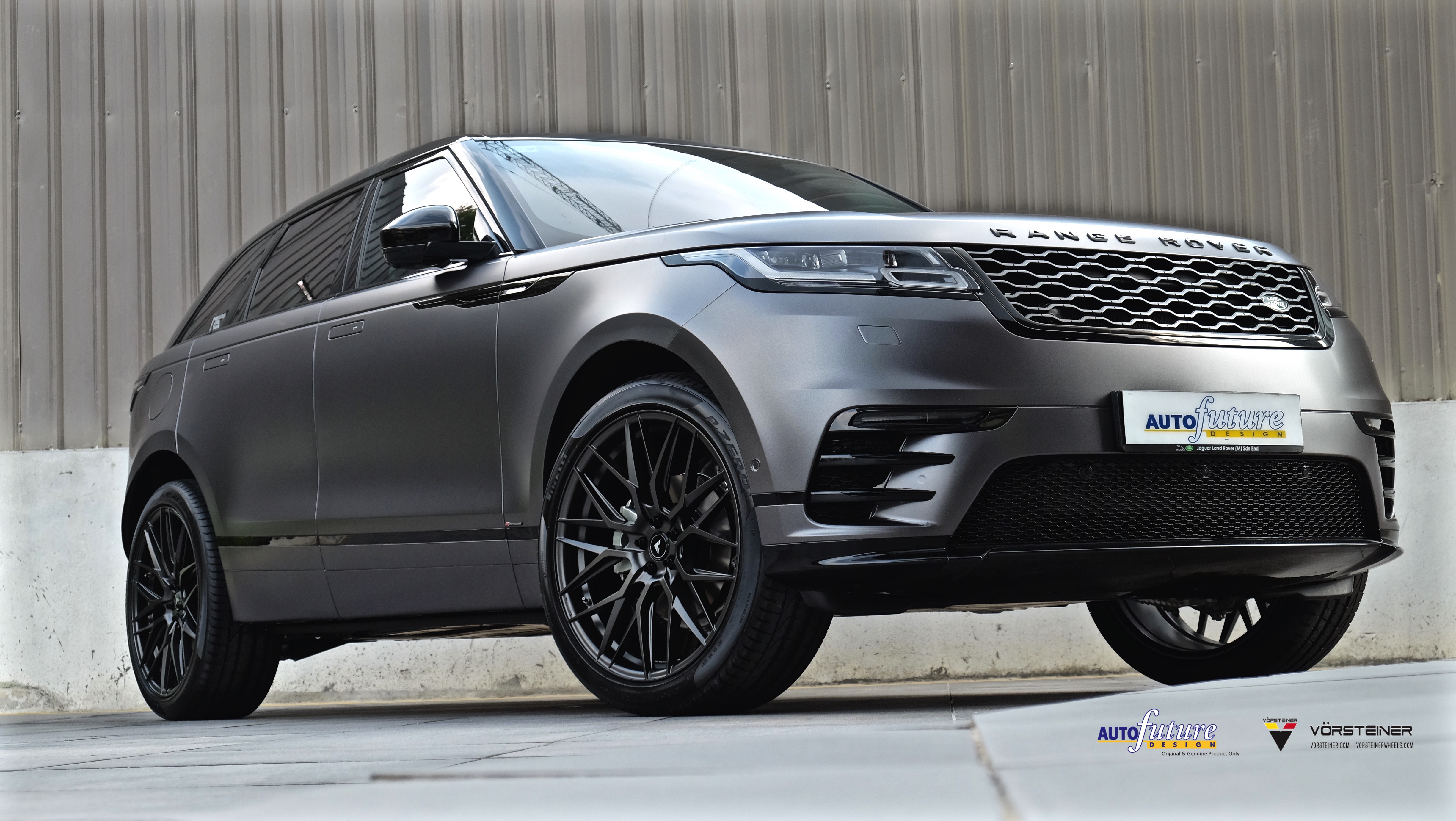 Factory Fresh And Made Better: Range Rover Velar On A set Of Vorsteiner ...