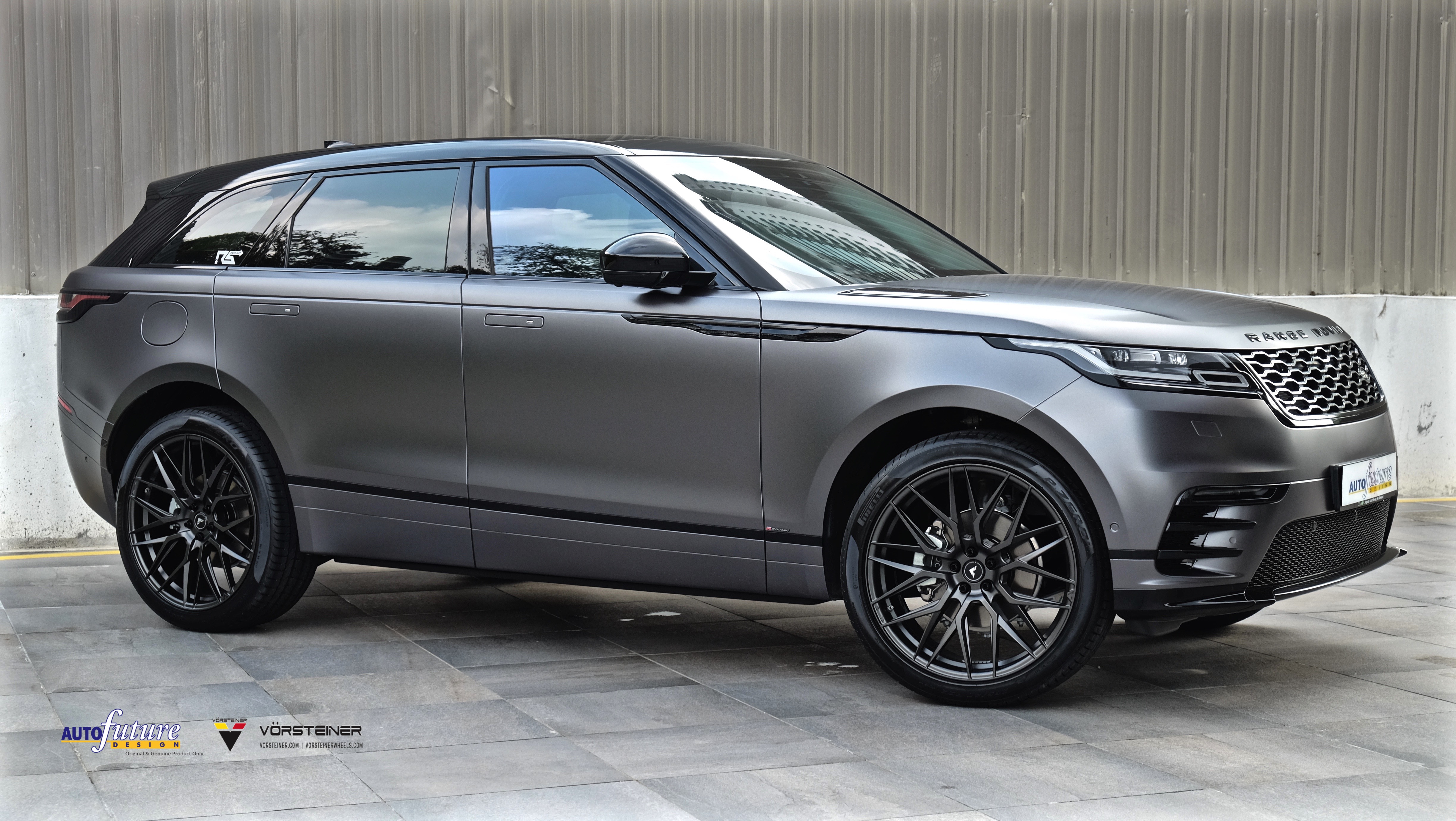 Factory Fresh And Made Better: Range Rover Velar On A set Of Vorsteiner ...