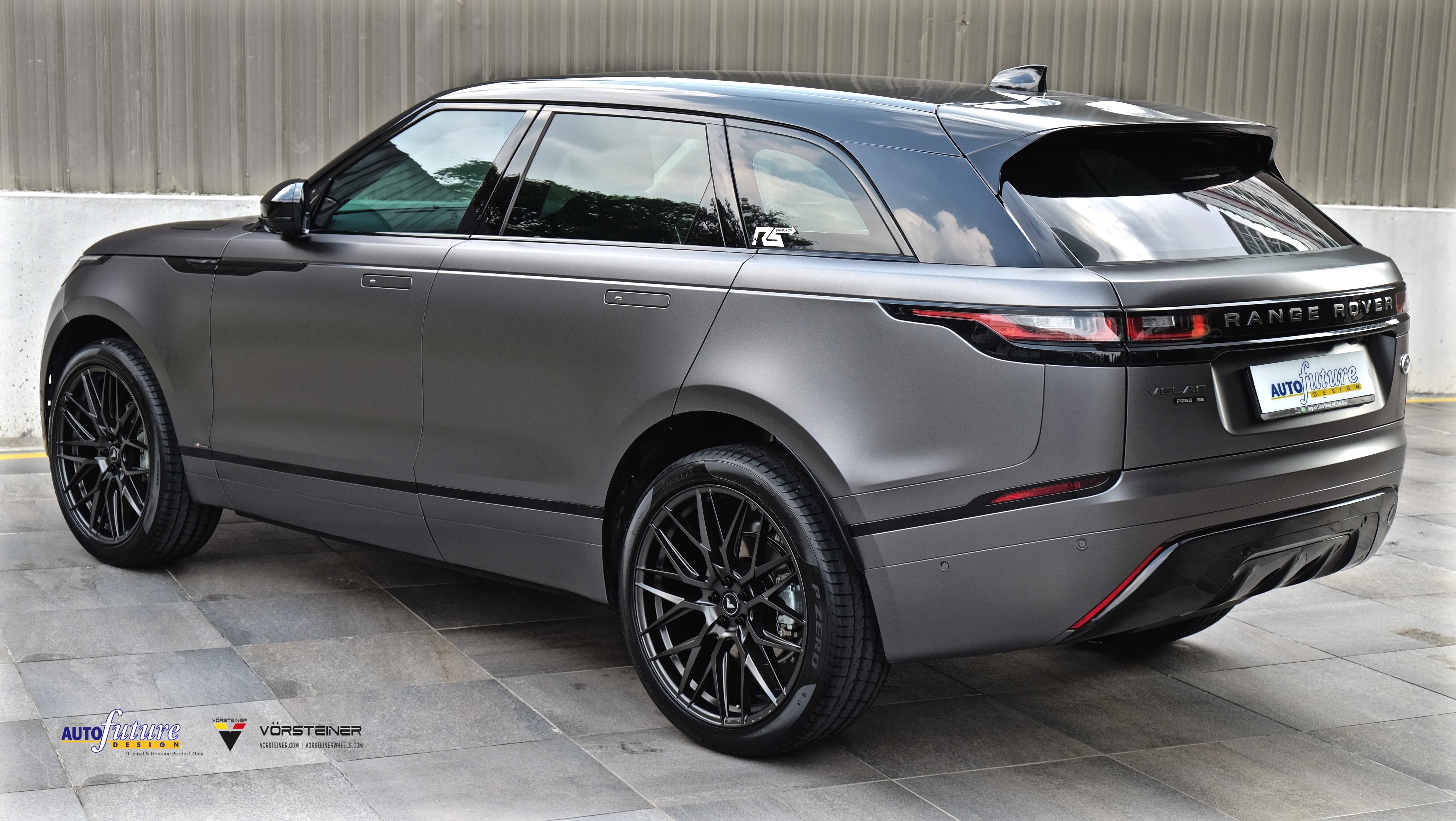 Factory Fresh And Made Better: Range Rover Velar On A set Of Vorsteiner ...