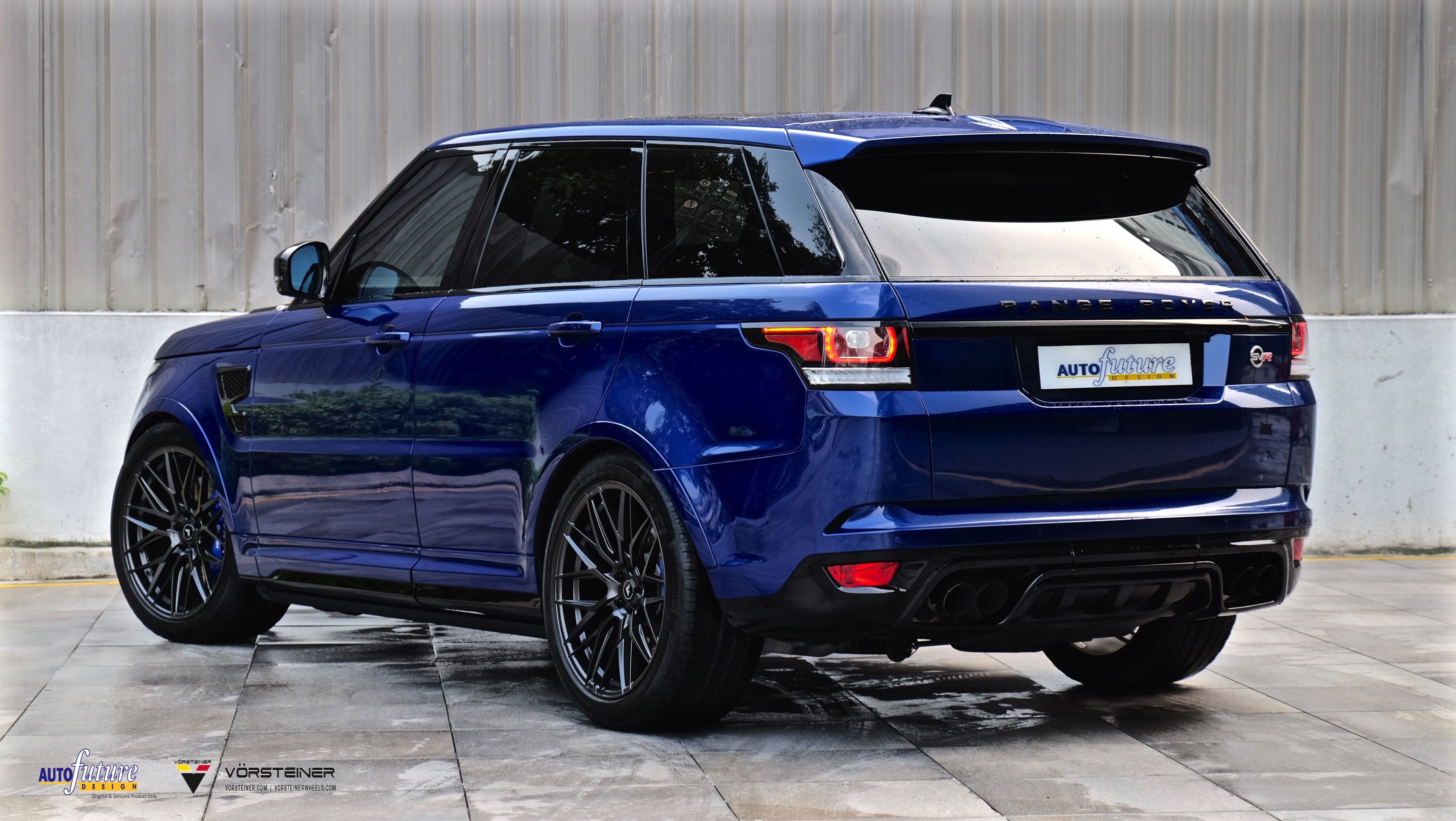 Range Rover Sport SVR On A Set Of Vorsteiner V-FF 107 Wheels ...