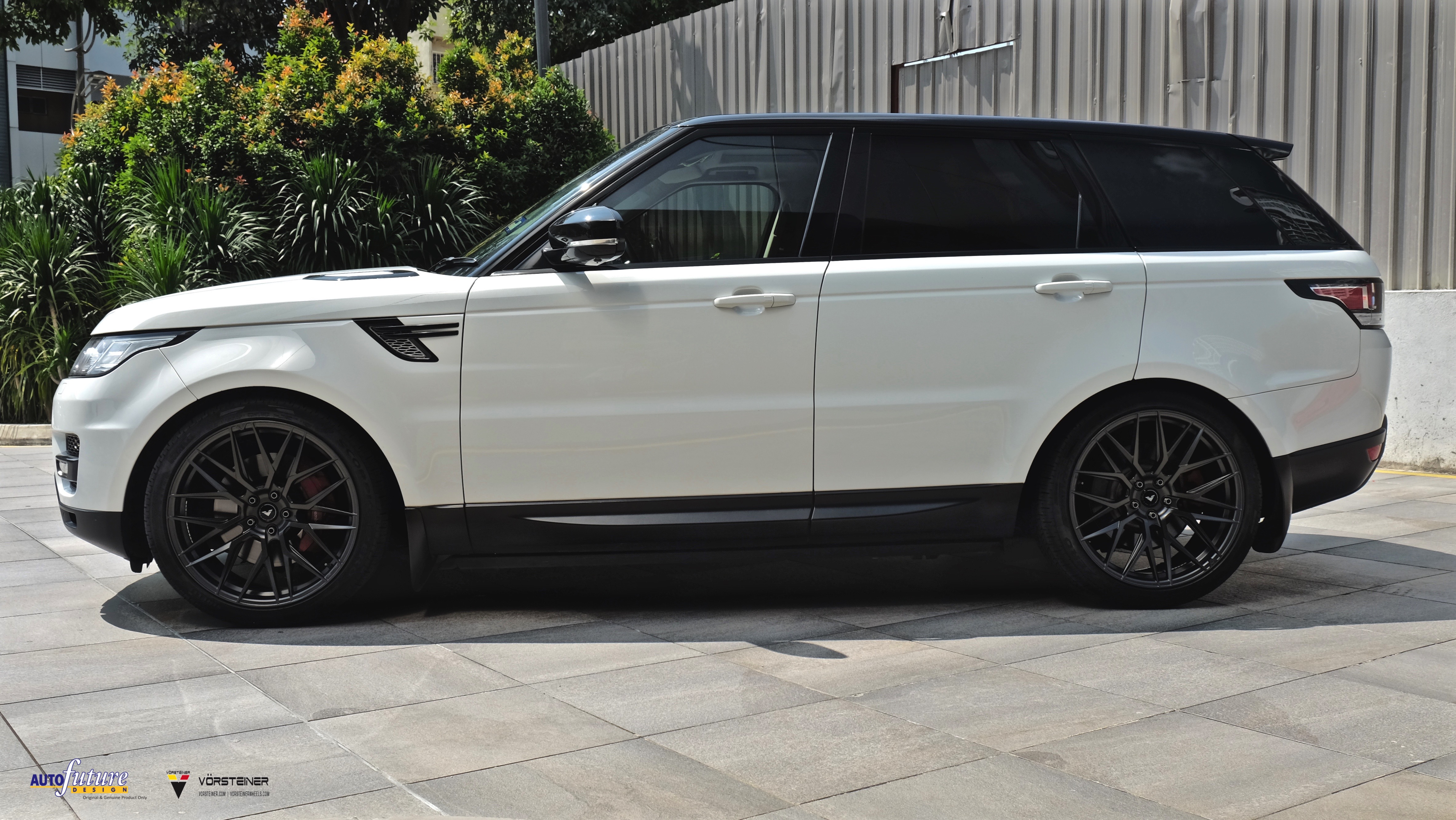 A Range Rover Sport on a set of Vorsteiner’s V-FF 107 Wheels ...