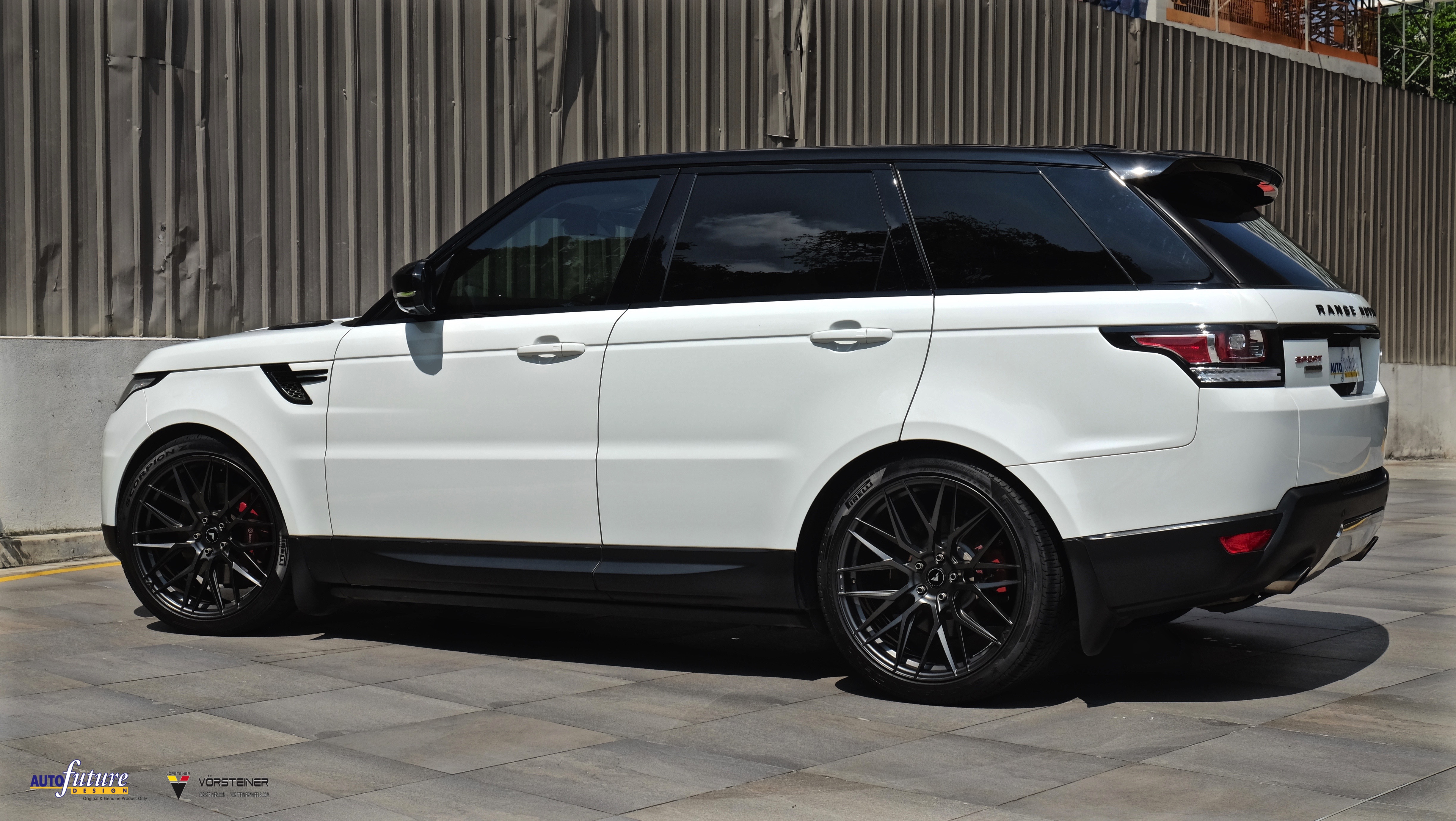 A Range Rover Sport on a set of Vorsteiner’s V-FF 107 Wheels ...