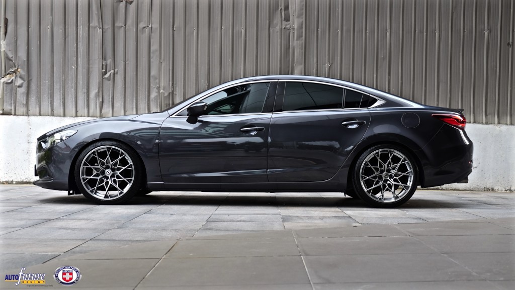 HRE Performance FlowForm FF10 Wheels On A Mazda6 with H&R’s High ...